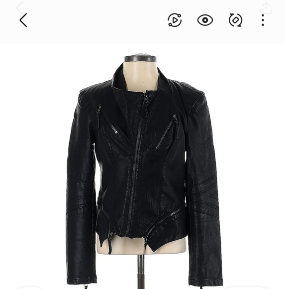 Blank NYC | Jackets & Coats | Blank Nyc Black Leather Motorcycle Jacket ...